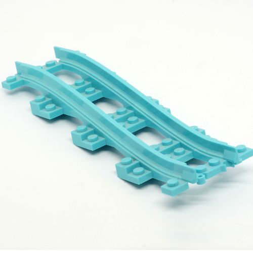 LEGO PART 25086 Vehicle Track, Train, Plastic, Narrow, Ramp 3 Bricks ...