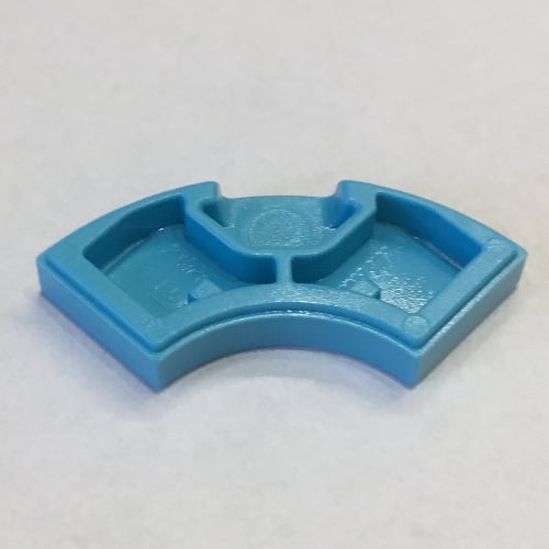 LEGO PART 27925 Tile 2 x 2 Curved, Macaroni | Rebrickable - Build with LEGO