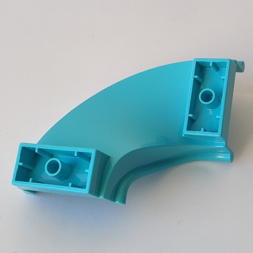 LEGO PART 35088 Duplo Playground Slide Curved Right 90° | Rebrickable ...