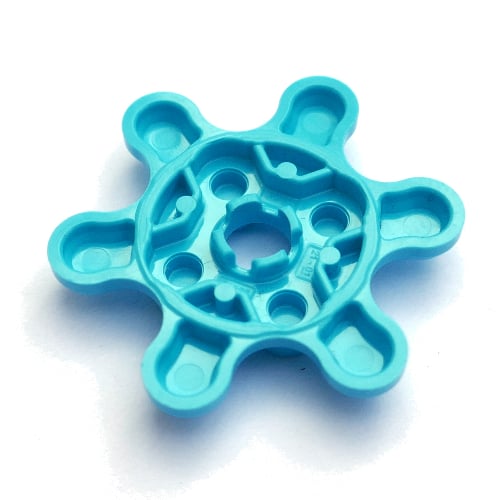 LEGO PART 35442 Plate Special 2 x 2 Splat Gear with 6 Teeth ...