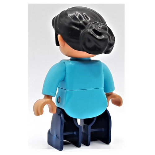 LEGO PART 35499pr0001 Duplo Figure with Thick Short Hair Combed over ...