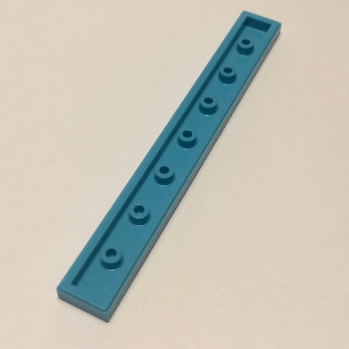 LEGO PART 4162 Tile 1 x 8 with Groove | Rebrickable - Build with LEGO