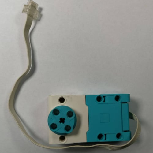 LEGO PART 54675 Motor, Large Angular, SPIKE, White Housing, White Wire ...