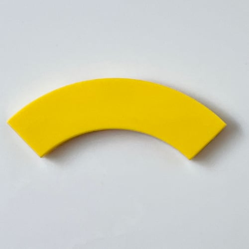 LEGO PART 79393 Tile 3 x 3 Curved, Macaroni | Rebrickable - Build with LEGO