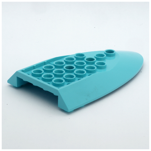 LEGO PART 87611 Aircraft Fuselage Curved Forward 6 x 10 Bottom ...