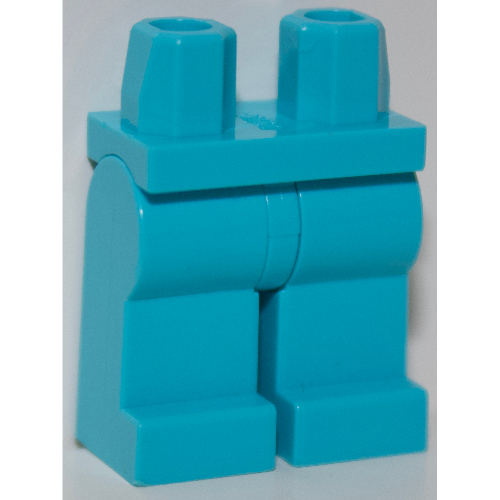 LEGO PART 970c42 Hips and Medium Azure Legs | Rebrickable - Build with LEGO
