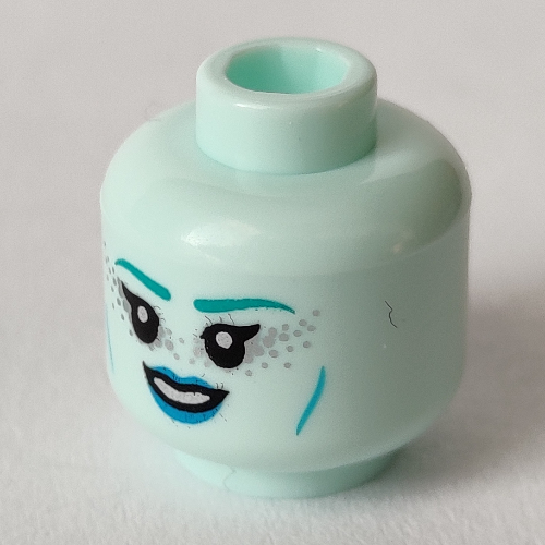 LEGO PART 3626cpr3608 Minifig Head Night Protector, Dark Turquoise ...