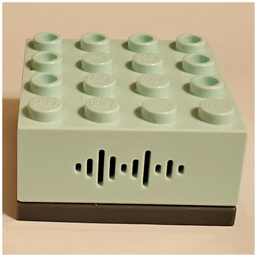 LEGO PART 3677c02 Sound Brick 4 x 4 with Random Radio Sounds ...