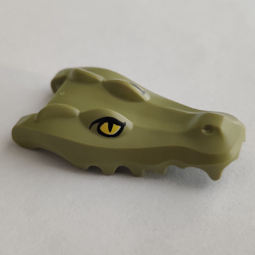 LEGO PART 18905pr0003 Animal Body Part, Alligator / Crocodile Head ...