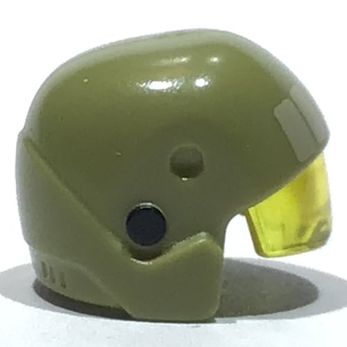 LEGO PART 23947pr0001 Helmet with Visor Resistance Trooper, Trans ...
