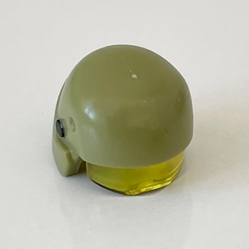 LEGO PART 23947pr0174 Helmet with Visor Resistance Trooper, Trans ...