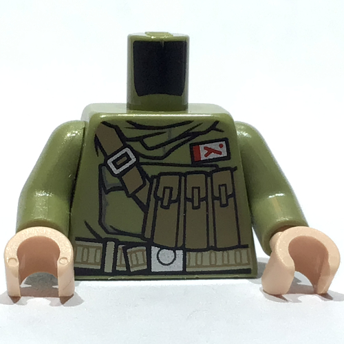 LEGO PART 973c20h02pr4143 Torso Jacket, Utility Belt with Ammo, Strap ...