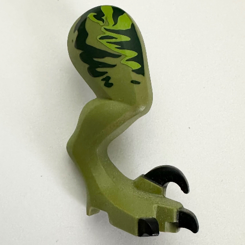 LEGO PART 98072pr0005 Animal Body Part, Dinosaur, Raptor Leg, Right ...