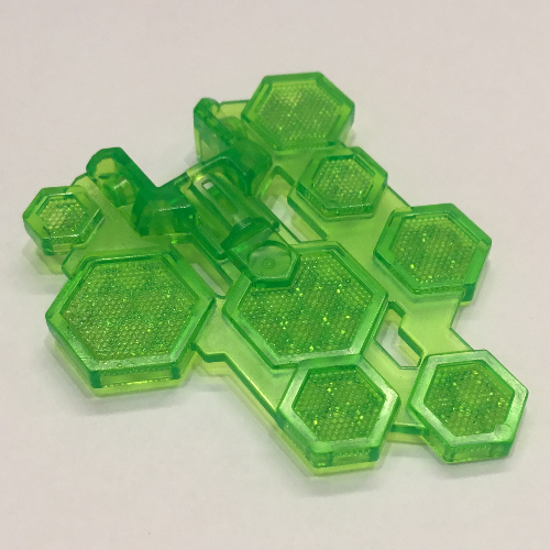 LEGO PART 98566 Large Figure Shield, Hexagon | Rebrickable - Build with ...