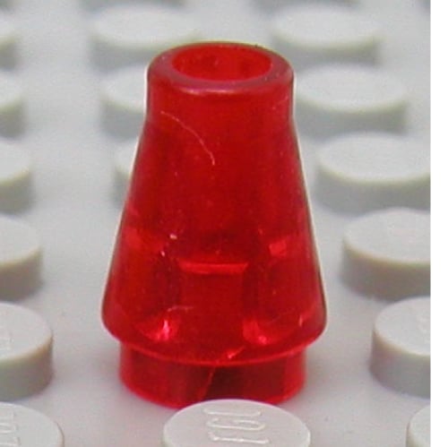 LEGO PART 4589 Cone 1 x 1 [No Top Groove] | Rebrickable - Build with LEGO