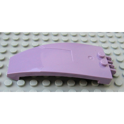 LEGO PART 30536 Windscreen 8 x 4 x 2 Curved Taper with Locking Dual 2 ...