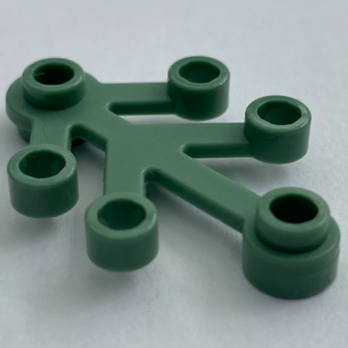 LEGO PART 2423 Plant, Leaves 4 x 3 | Rebrickable - Build with LEGO