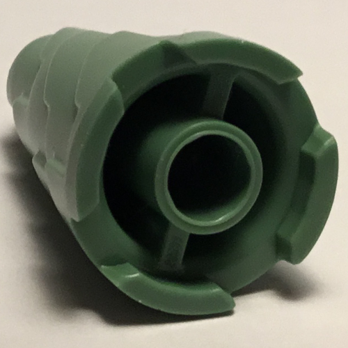 LEGO PART 28598 Cone 2 x 2 x 3 Jagged | Rebrickable - Build with LEGO