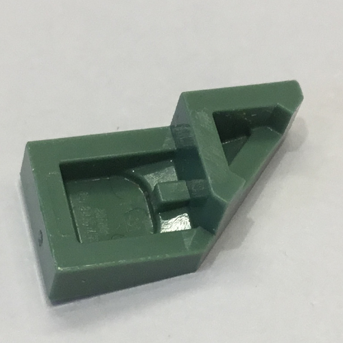 LEGO PART 29120 Slope Curved 2 x 1 with Stud Notch Left | Rebrickable ...
