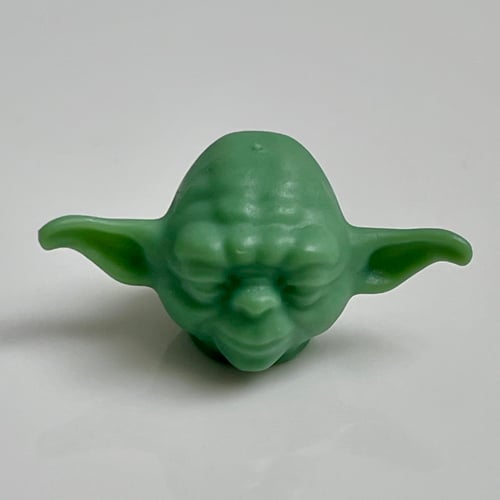 LEGO PART 41880 Minifig Head Special, Yoda | Rebrickable - Build with LEGO