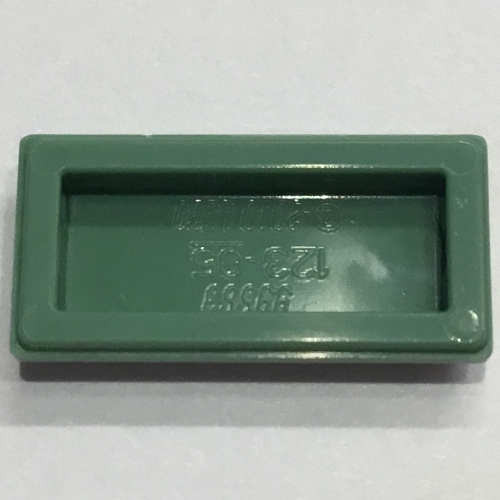 LEGO PART 99563 Tile Special 1 x 2 with Sloped Walls AKA Money / Gold ...