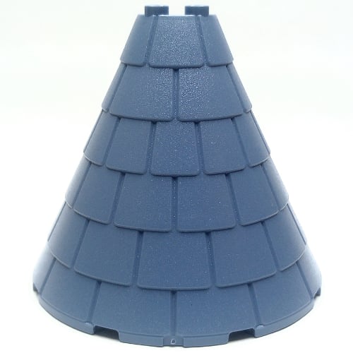 LEGO PART 1746 Tower Roof 4 x 8 x 6 Half Cone Shaped with Roof Tiles ...