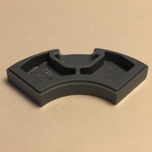 LEGO PART 27925 Tile 2 x 2 Curved, Macaroni | Rebrickable - Build with LEGO