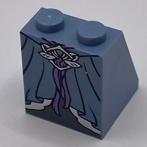 LEGO PART 3678bpr0038 Slope 65° 2 x 2 x 2 with Bottom Tube with Dress ...