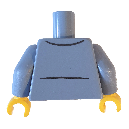 LEGO PART 973c24h01pr2867 Torso Open Suit Jacket with White Shirt, Red ...