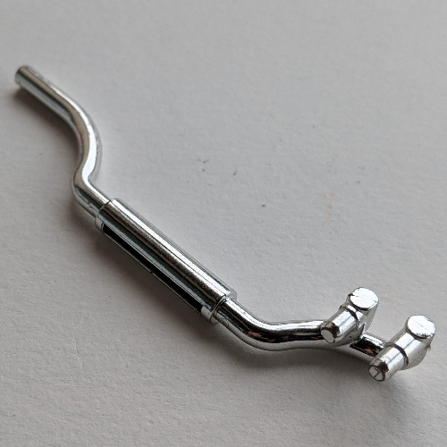 LEGO PART 4466 Exhaust Pipe Twin Inlet 11L Left | Rebrickable - Build ...