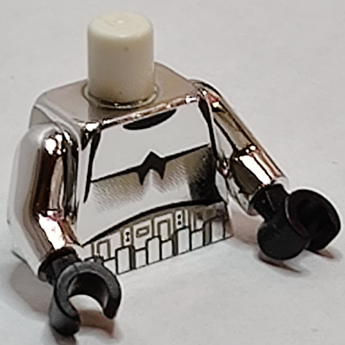 LEGO PART 973c50h03pr0588 Torso Armor Stormtrooper Black Chest Marking ...