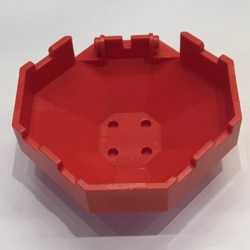 LEGO PART 2418a Windscreen 6 x 6 Octagonal Canopy without Axle hole ...