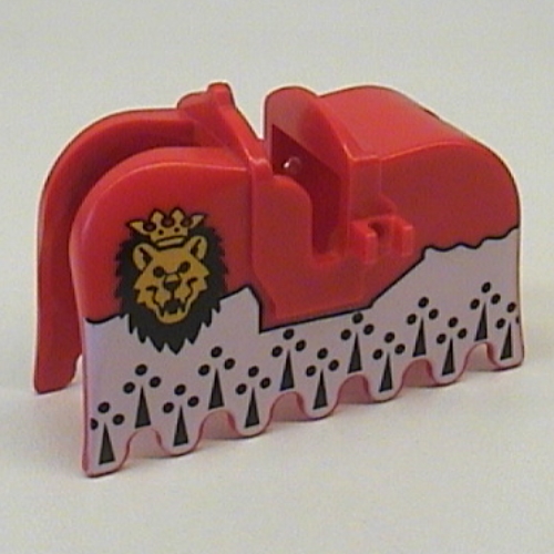 LEGO PART 2490pr0009 Animal / Creature Accessory, Horse Barding with ...