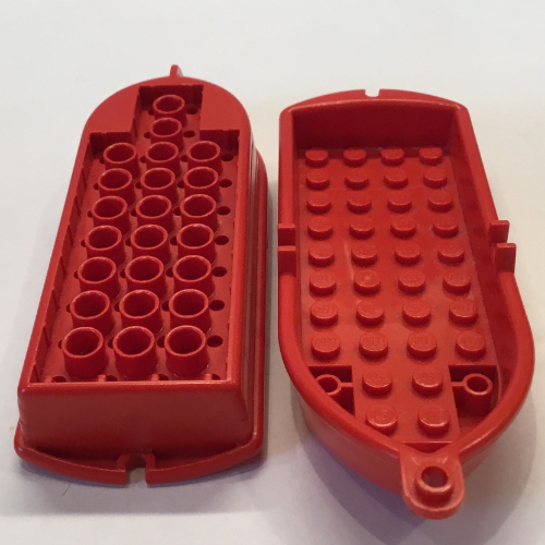 LEGO PART 2551 Boat / Rowing Boat 14 x 5 x 2 with Oarlocks [2 Hollow ...