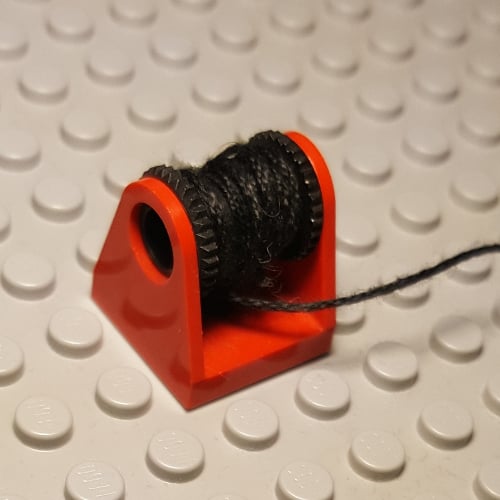 LEGO PART 2584c02 String Reel 2 x 2 Complete with String | Rebrickable ...