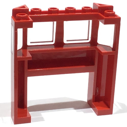 LEGO PART 2924a Train Front with 1 x 4 x 3 Cutout | Rebrickable - Build ...