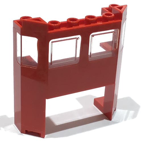 LEGO PART 2924a Train Front with 1 x 4 x 3 Cutout | Rebrickable - Build ...