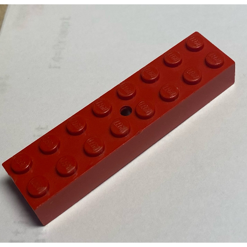 LEGO PART 3007c Brick 2 x 8 with Top Center Hole | Rebrickable - Build ...
