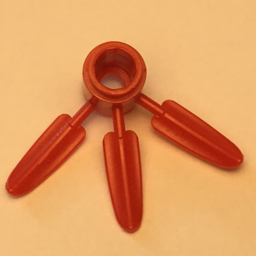 LEGO PART 30176 Plant, Round 1 x 1 - 3 Bamboo Leaves | Rebrickable ...