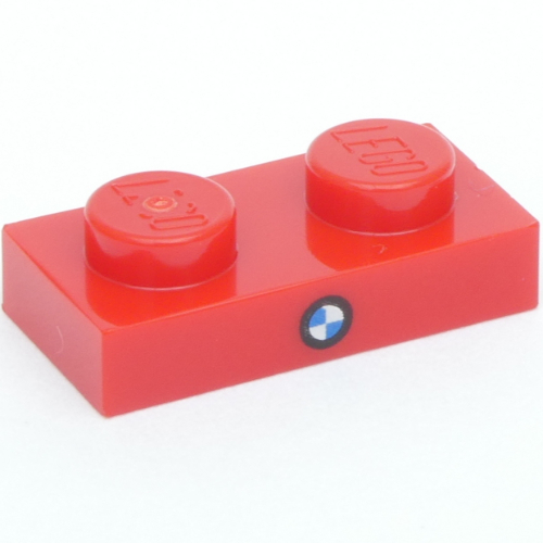 LEGO PART 3023pr0006 Plate 1 x 2 with BMW Logo print | Rebrickable ...
