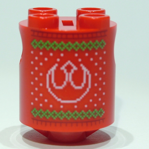 LEGO PART 30361cpr9999 Brick Round 2 x 2 x 2 Robot Body, Axle Holder ...