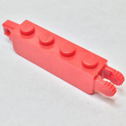 LEGO PART 30387 Hinge Brick 1 x 4 Locking with 1 Finger Vertical End ...