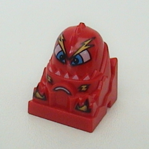 LEGO PART 30598pr0003 Racer Driver Head, Brick Special 2 x 2 Round ...