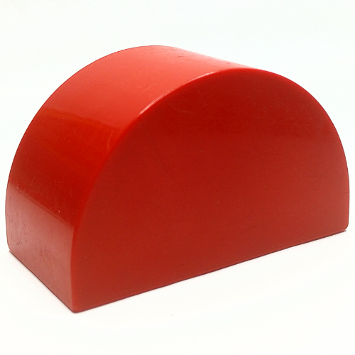 LEGO PART 31213 Duplo Brick 2 x 4 x 2 Curved Top | Rebrickable - Build ...