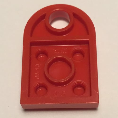 LEGO PART 3176 Plate Special 3 x 2 with Rounded End, Hole | Rebrickable ...