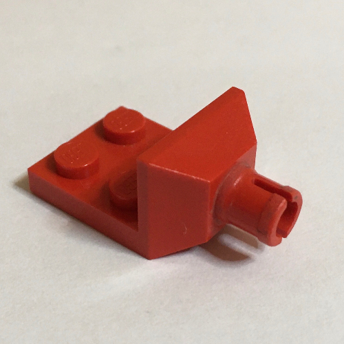 LEGO PART 3481 Plate Special 2 x 2 with Helicopter Tail Rotor Holder ...