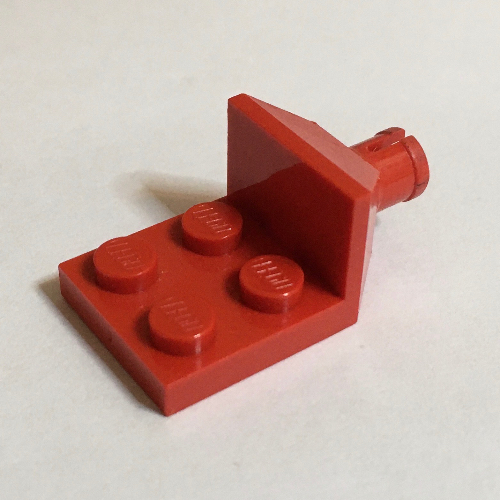 LEGO PART 3481 Plate Special 2 x 2 with Helicopter Tail Rotor Holder ...