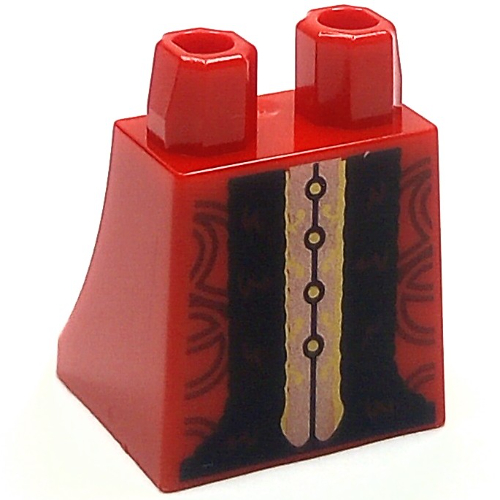 LEGO PART 36036pr9981 Hips and Legs Under Dress/Robe with Robe, Dark ...