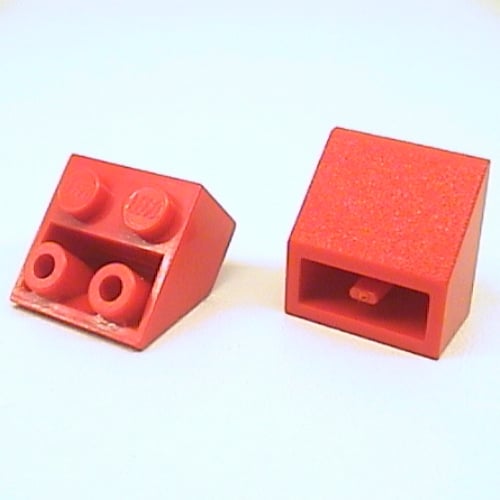 LEGO PART 3660b Slope Inverted 45° 2 x 2 [Ovoid Bottom Pin, Small Stud ...