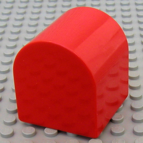 LEGO PART 3664 Duplo Brick 2 x 2 x 2 Curved Top | Rebrickable - Build ...